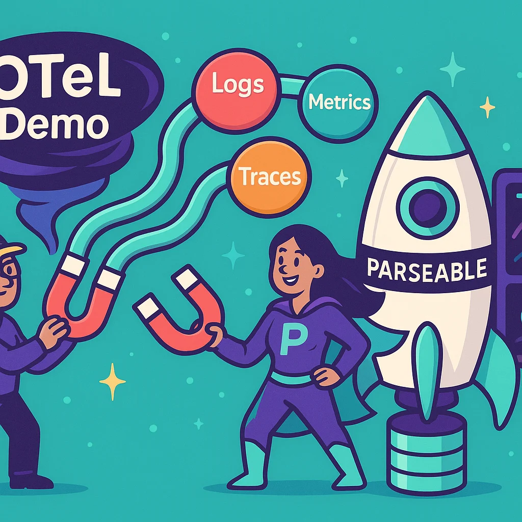 OpenTelemetry Demo with Parseable - A Complete Observability Setup | Parseable Blog